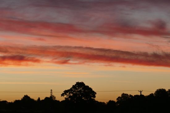 Daybreak Brings Pretty Pastel Colours Sky Editorial Stock Photo - Stock ...