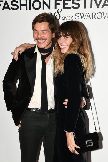 Elie Top Lou Doillon Attend Vogue Editorial Stock Photo - Stock Image ...