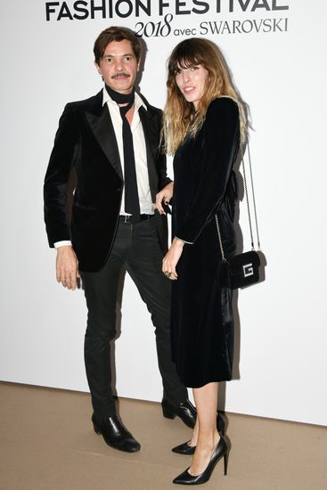 Elie Top Lou Doillon Attend Vogue Editorial Stock Photo - Stock Image ...