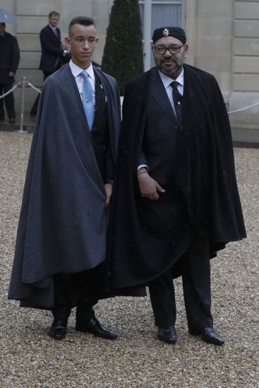 King Morocco Mohammed Vi His Son Editorial Stock Photo - Stock Image | Shutterstock