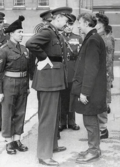 Fild Marshal Sir Gerald Templer Talks 新闻传媒库存照片 - 库存图片 | Shutterstock