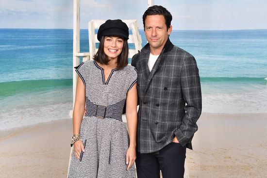 Alessandra Mastronardi Ross Mccall Attend Chanel Editorial Stock Photo ...