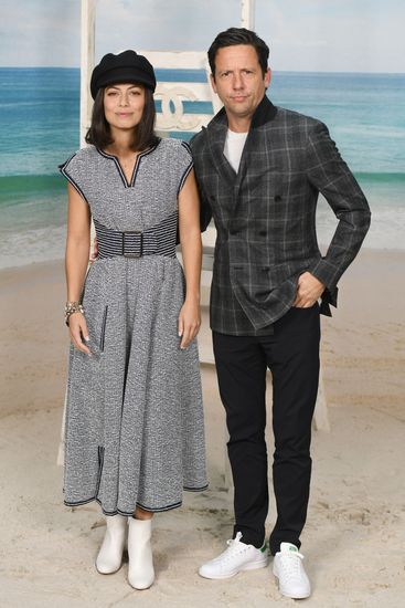 Alessandra Mastronardi Ross Mccall Attend Chanel Editorial Stock Photo ...