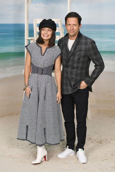 Alessandra Mastronardi Ross Mccall Attend Chanel Editorial Stock Photo ...