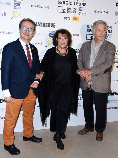 Luca Farinelli Claudia Cardinale Constantin Costa Editorial Stock Photo ...