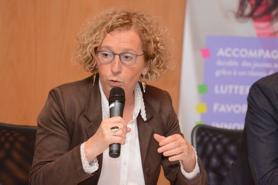 Deplacement De Muriel Penicaud Ministre Du Editorial Stock Photo ...