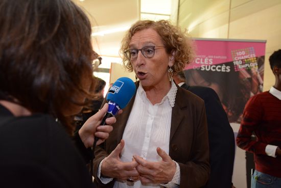 Deplacement De Muriel Penicaud Ministre Du Editorial Stock Photo ...