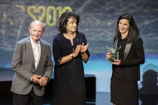 Isabelle Parent Gets Prix Du Livre Editorial Stock Photo - Stock Image ...