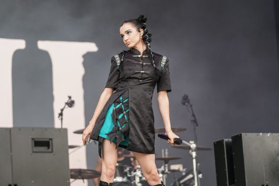Poppy On Stage Leeds Festival 2022 Editorial Stock Photo - Stock Image ...