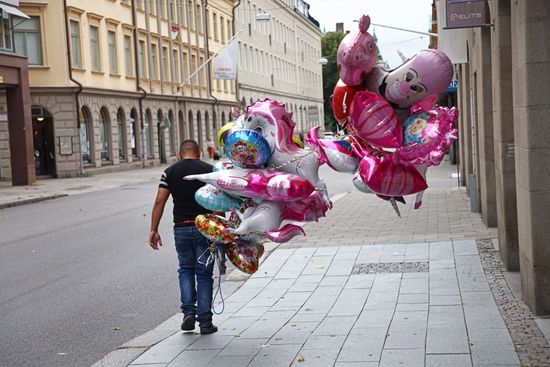 City Festival Stadsfest Sweden During Friday Editorial Stock Photo ...