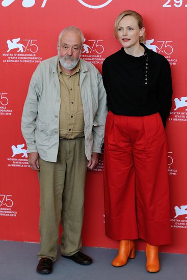 Mike Leigh Maxine Peake Attending Peterloo Editorial Stock Photo ...