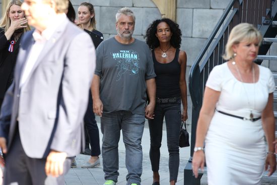 Luc Besson His Wife Virginie Bessonsilla Editorial Stock Photo - Stock ...