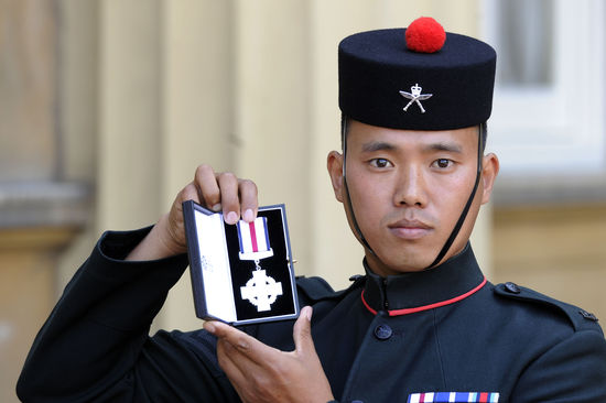 Sergeant Dipprasad Pun Royal Gurkha Rifles Editorial Stock Photo ...