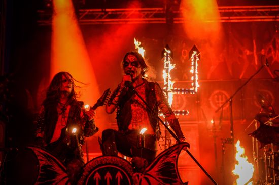 Swedish Satanic Band Watain Performing Live Editorial Stock Photo ...