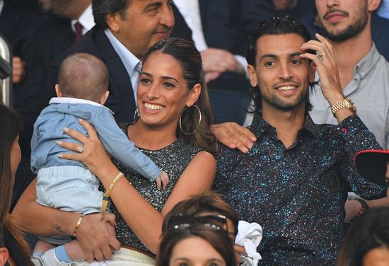 Javier Pastore Family Watch Stands Paris Editorial Stock Photo - Stock ...
