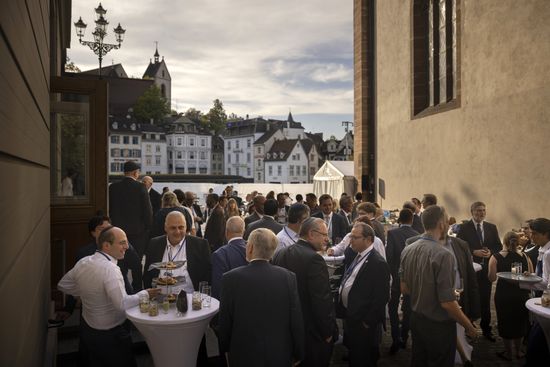 Guests Chat During Reception 125th Anniversary Editorial Stock Photo ...