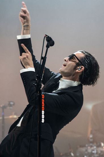 Lead Singer Matthew Matty Healy 1975 Editorial Stock Photo - Stock ...