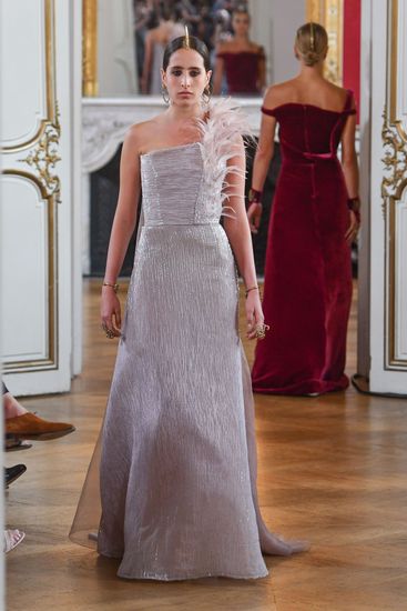 Taleedah Tamer Walks Runway During Antonio Editorial Stock Photo ...