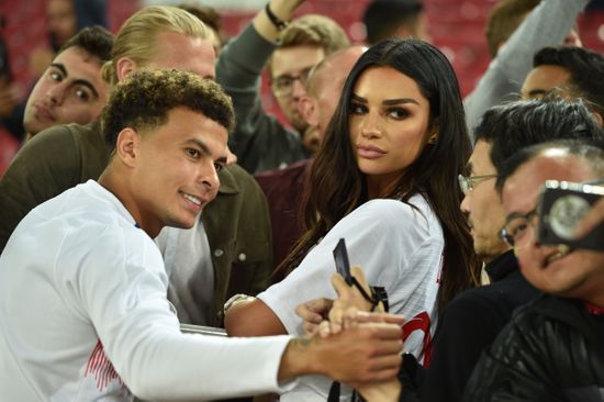 Dele Alli Ruby Mae Attend 18 Editorial Stock Photo - Stock Image ...