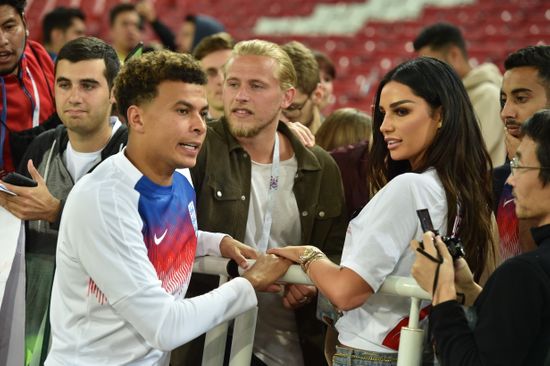 Dele Alli Ruby Mae Attend 18 Editorial Stock Photo - Stock Image ...