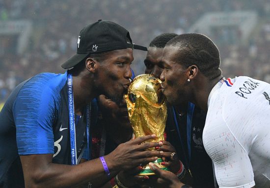 Frances Paul Pogba His Mother Yeo Editorial Stock Photo - Stock Image ...