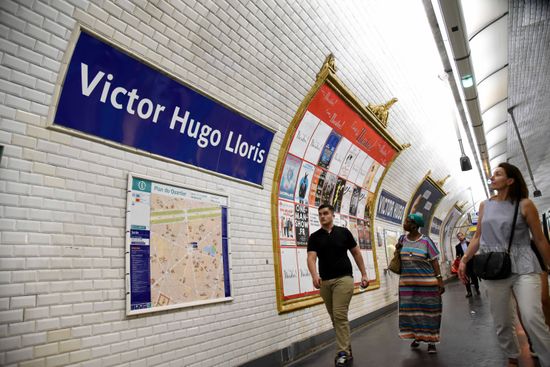 Station Victor Hugo On Line 2 Editorial Stock Photo - Stock Image ...