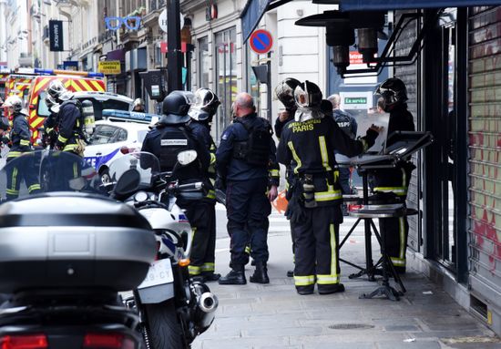 French Police Officers Gso Security Intervention Editorial Stock Photo ...
