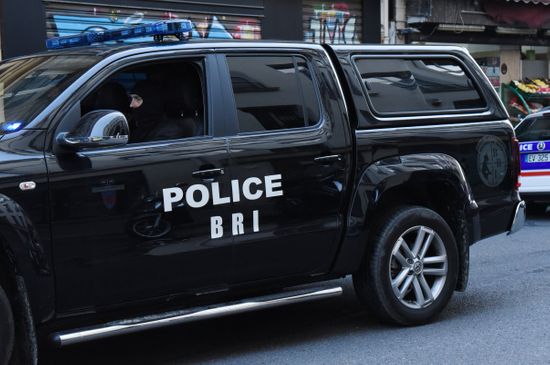 French Police Officers Gso Security Intervention Editorial Stock Photo ...