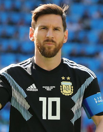 Lionel Messi Captain Argentina During 2018 Editorial Stock Photo ...