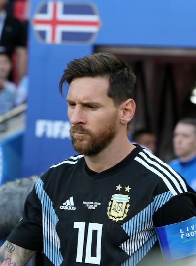 Lionel Messi Captain Argentina Coming Out Editorial Stock Photo - Stock ...
