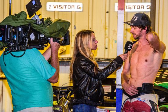 Charles Wright Interviewed By Abi Stephens Editorial Stock Photo ...