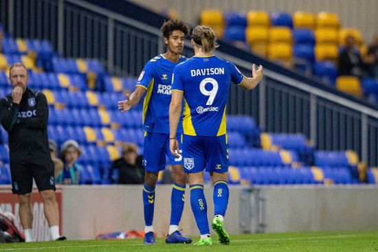 Afc Wimbledon Midfielder Aron Sasu 50 Editorial Stock Photo - Stock ...
