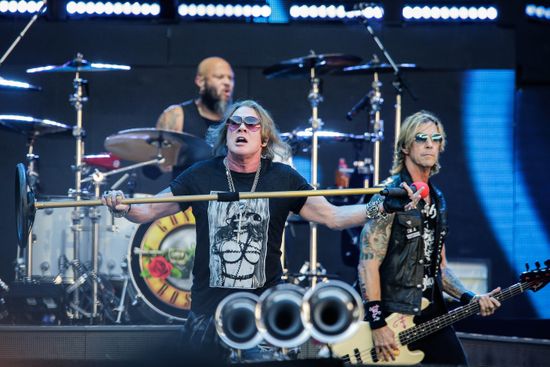 Guns N Roses Vocalist Axl Rose Editorial Stock Photo - Stock Image ...