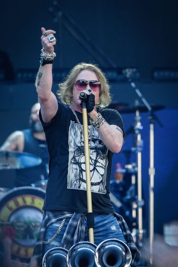 Guns N Roses Vocalist Axl Rose Editorial Stock Photo - Stock Image ...