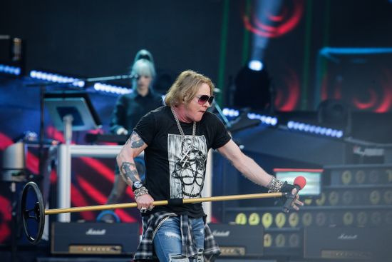 Guns N Roses Vocalist Axl Rose Editorial Stock Photo - Stock Image ...