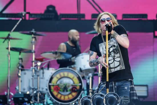 Guns N Roses Vocalist Axl Rose Editorial Stock Photo - Stock Image ...