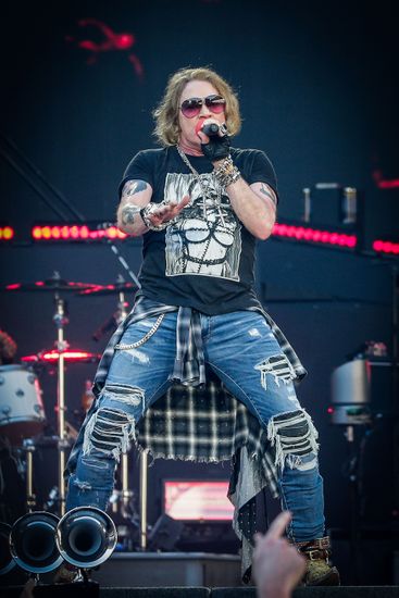 Guns N Roses Vocalist Axl Rose Editorial Stock Photo - Stock Image ...