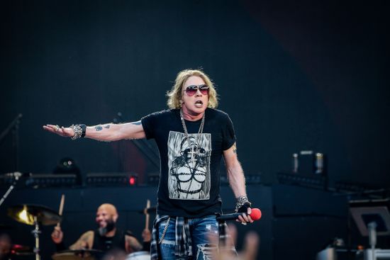 Guns N Roses Vocalist Axl Rose Editorial Stock Photo - Stock Image ...