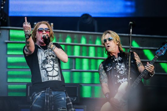 Guns N Roses Vocalist Axl Rose Editorial Stock Photo - Stock Image ...