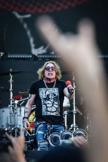 Guns N Roses Vocalist Axl Rose Editorial Stock Photo - Stock Image ...