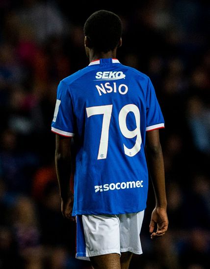 Rangers Midfielder Paul Nsio Editorial Stock Photo - Stock Image ...