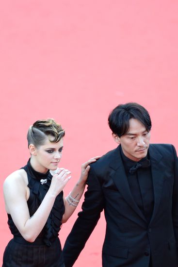 Kristen Stewart Chang Chen Attending Opening Editorial Stock Photo ...