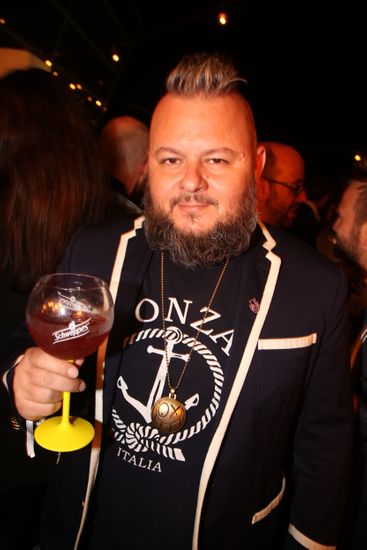 Greg Boust Attending Villa Schweppes During Editorial Stock Photo ...