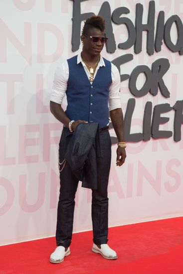 Mario Balotelli Attend Fashion Relief Cannes Editorial Stock Photo ...