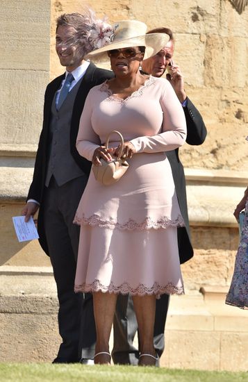 Oprah Winfrey Attends Wedding Ceremony Prince Editorial Stock Photo ...