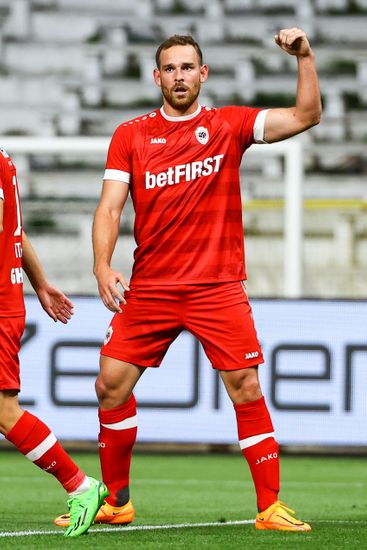 Antwerps Vincent Janssen Celebrates After Scoring Editorial Stock Photo ...