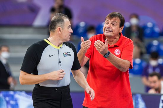 Head Coach Ergin Ataman Turkey Reacts Editorial Stock Photo - Stock ...