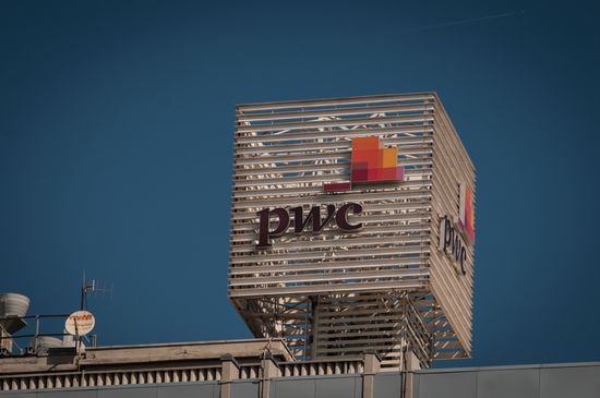 Logo Pricewaterhousecoopers International Pwc Multinational Consulting ...