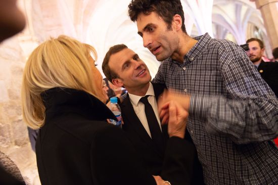 Brigitte Emmanuel Macron Samuel Benard French Editorial Stock Photo ...