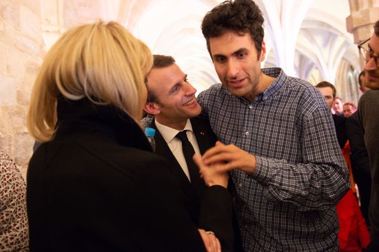 Brigitte Emmanuel Macron Samuel Benard French Editorial Stock Photo ...